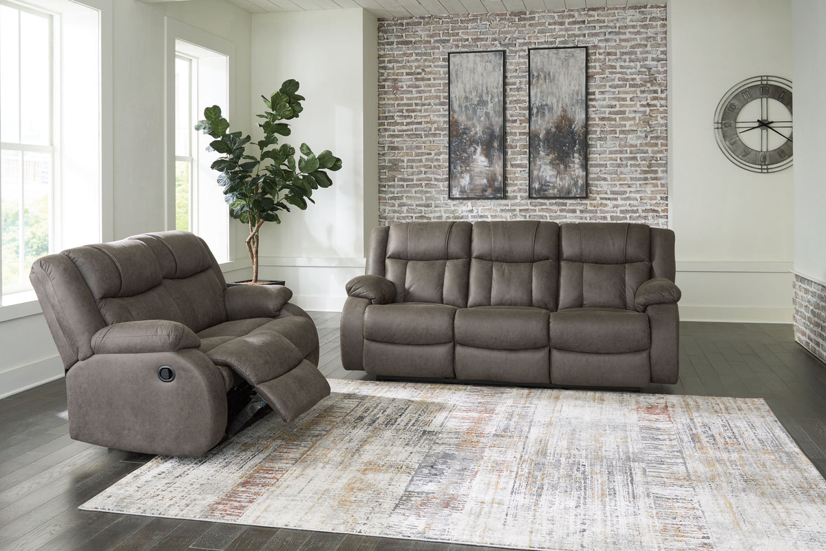 First Base - Reclining Living Room Set — Goree's Furniture Express (AL)