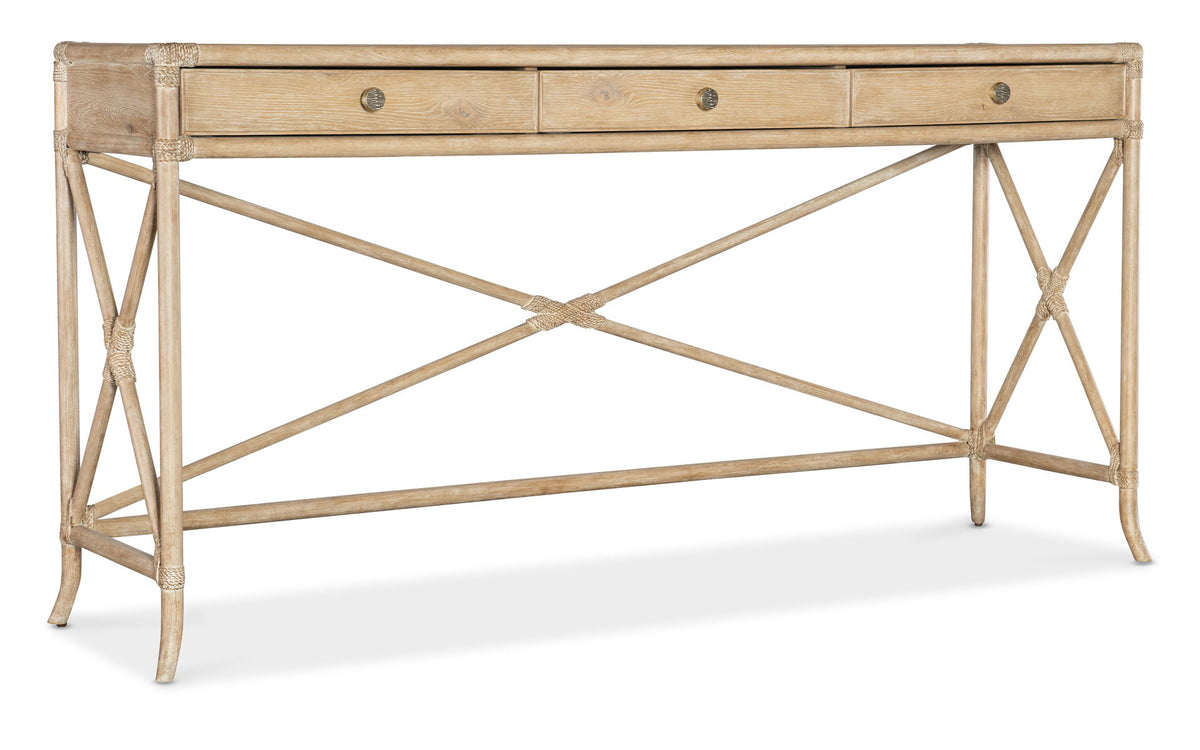 Retreat - Pole Rattan Console — Goree's Furniture Express (AL)